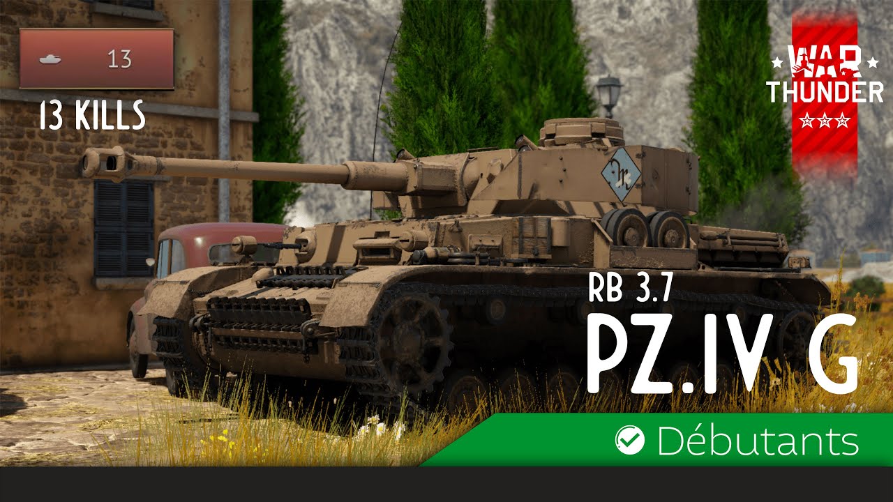 Pz.IV G Premium Italien, il est vraiment bien / War Thunder fr - YouTube