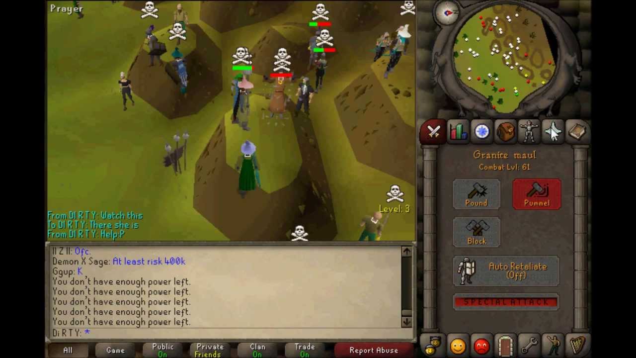 Sit Doggy - Pk video 1 | "The Beginning" | Runescape 2007 Pure Pking ...