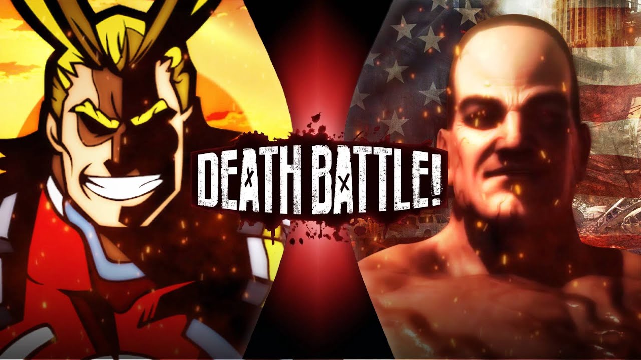 Death Battle Trailer: All Might vs. Senator Armstrong (My Hero Academia ...