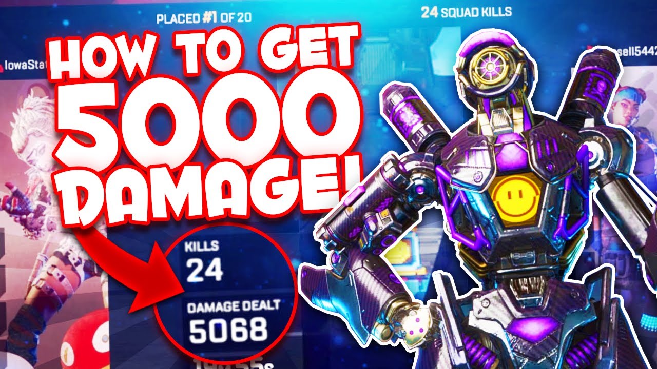 How to Unlock 5,000 Damage in a Single Game of Apex Legends - YouTube