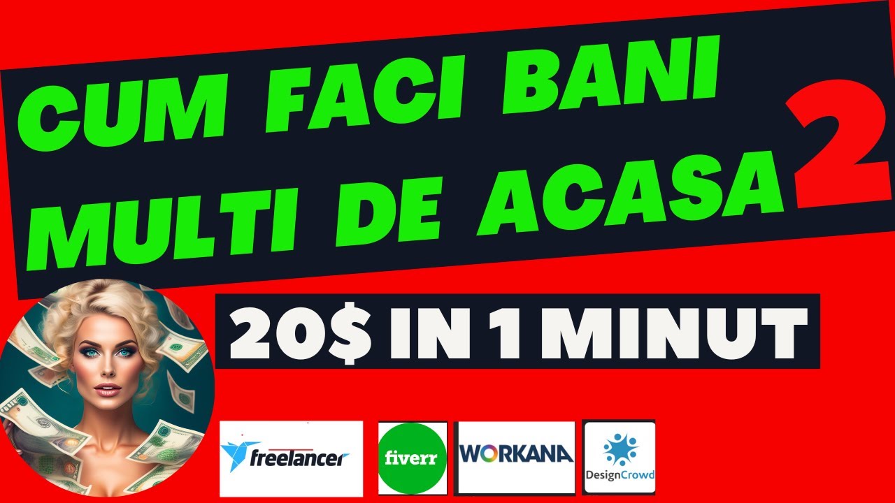 CUM FACI BANI MULTI DE ACASA PARTEA 2 - YouTube