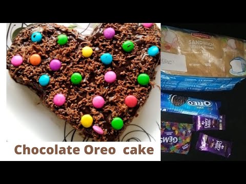 bread chocolate Oreo cake।10 min bread cake with oreo।bread cakerecipe ...