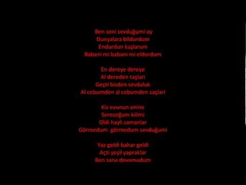 Ben Seni Sevduğumi ( Sözleriyle Birlikte )