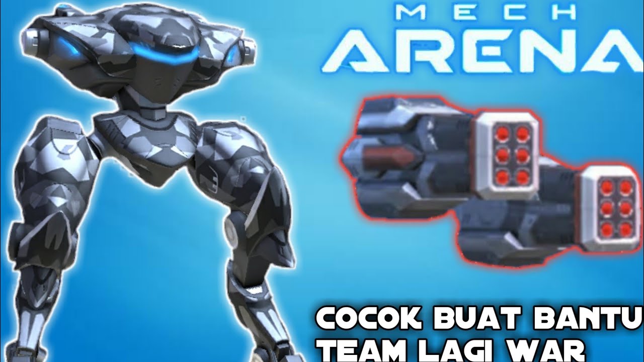 Mech Panther & Weapon Missile Rack 8 - Mech Arena Robot Showdown - YouTube