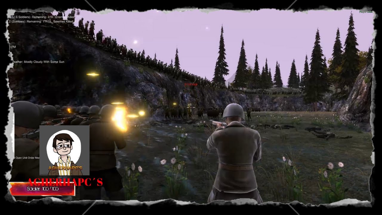 Ultimate Epic Battle Simulator Zombies Vs Marines WW2 - YouTube