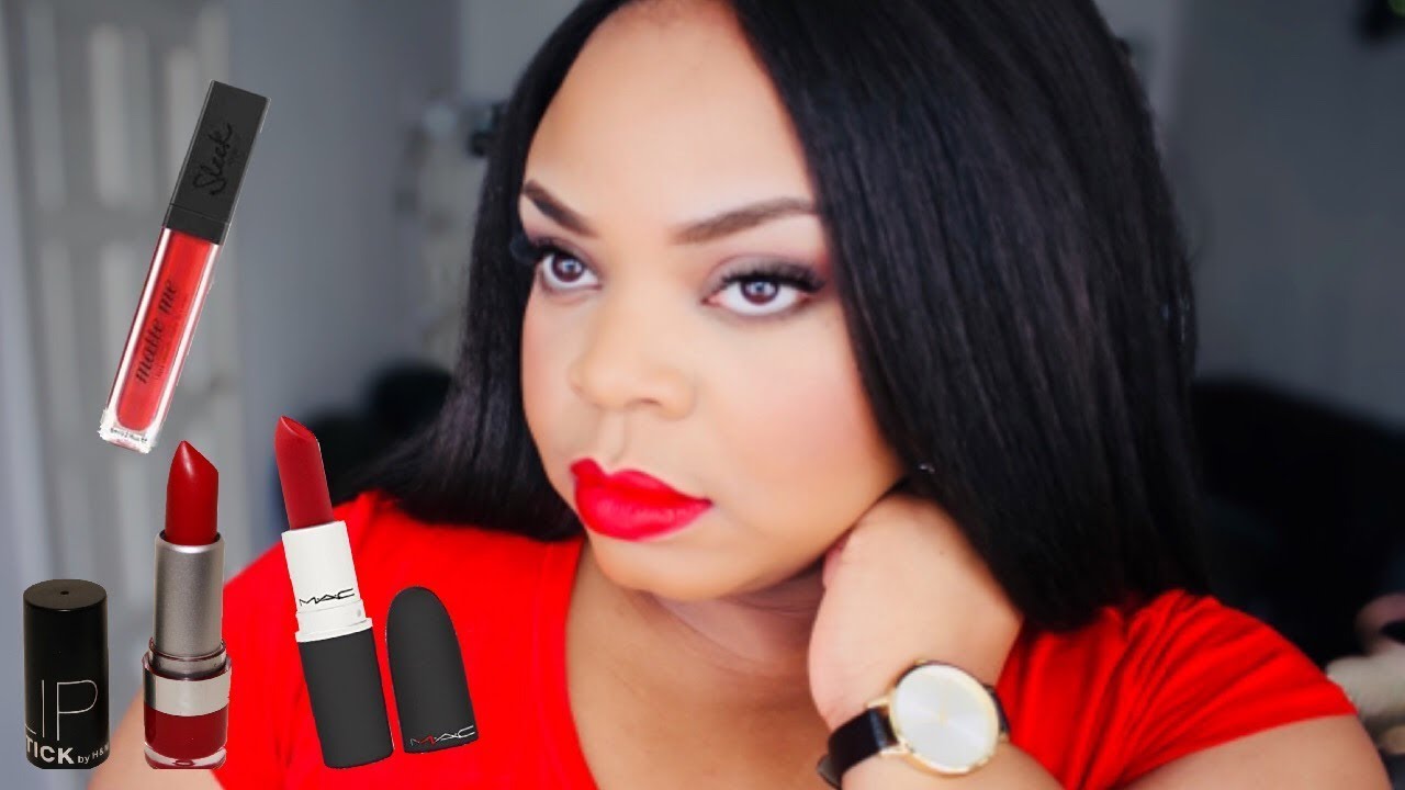 COMMENT AVOIR UN PARFAIT ROUGE À LÈVRES ROUGE ? 💋💄 - YouTube