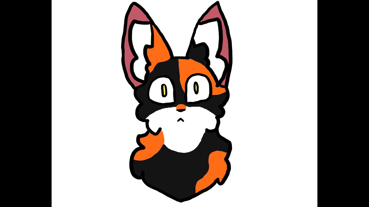 Cat ear flick animation - YouTube