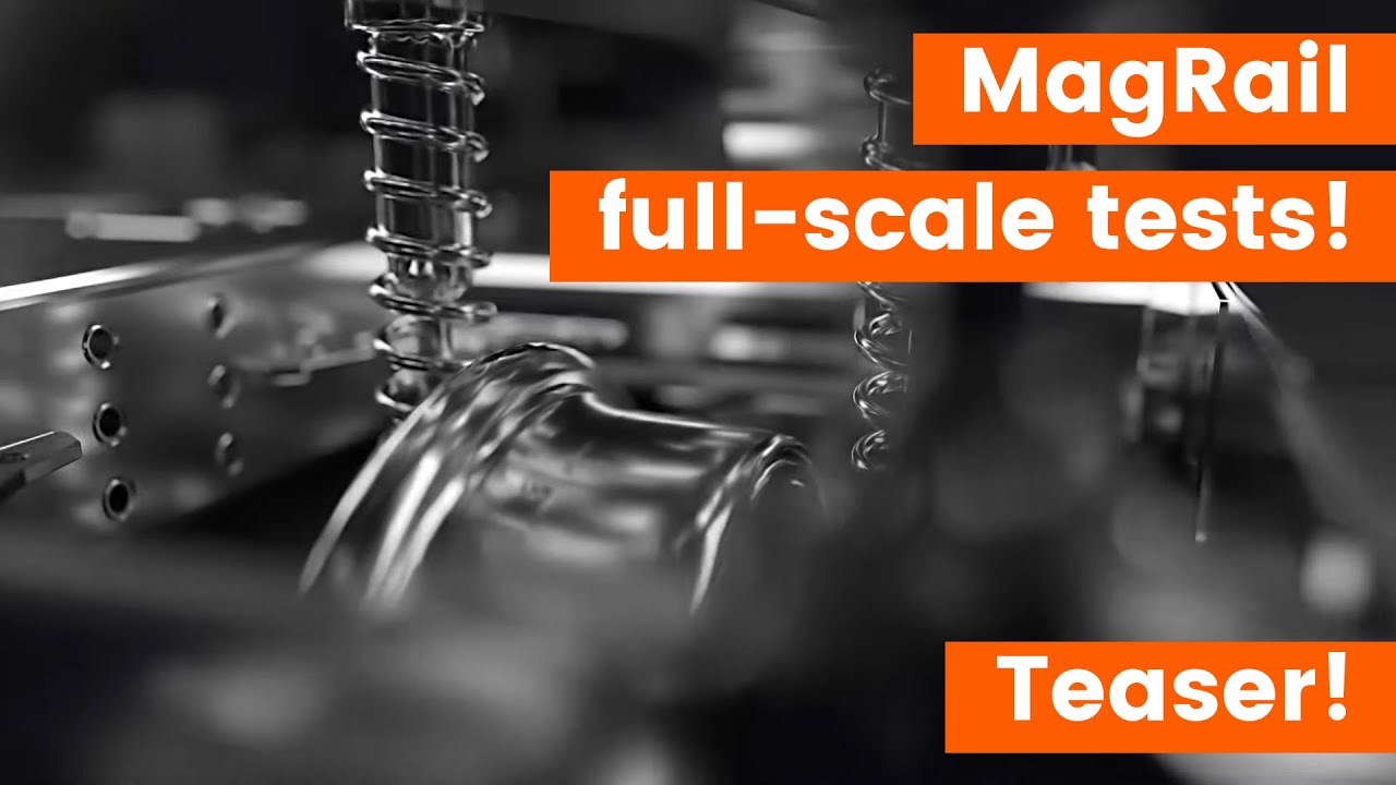 TEASER! The longest magnetic levitation rail test track in Europe ...