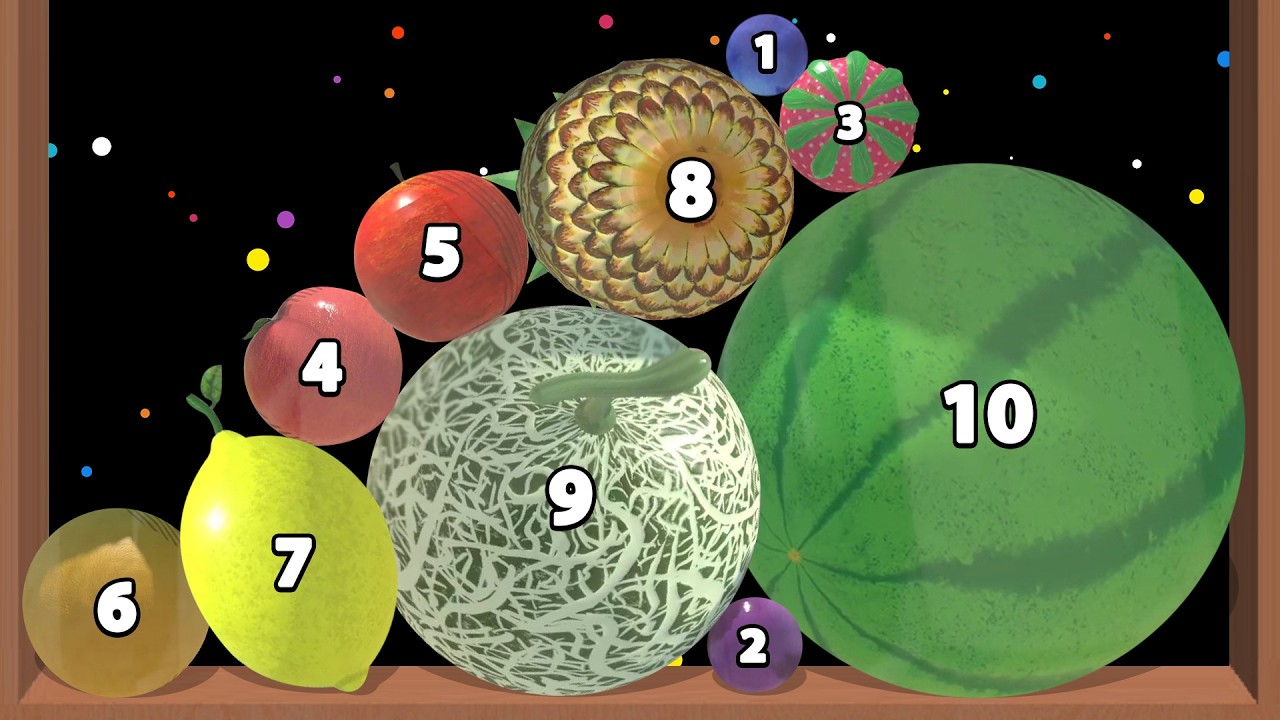 SUIKA GAME 3D - Watermelon Game, Suika Merge, Fruit D, 2048 Balls (ASMR ...