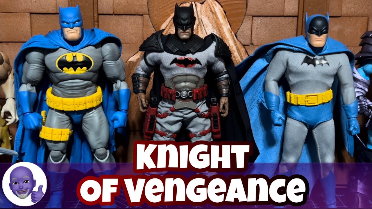 SSR Collectible KNIGHT Of VENGEANCE Batman Superhero Action Figure ...