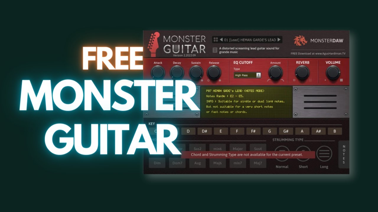 Great Free VST Plugin You Can't Overlook | Monster Guitar - YouTube
