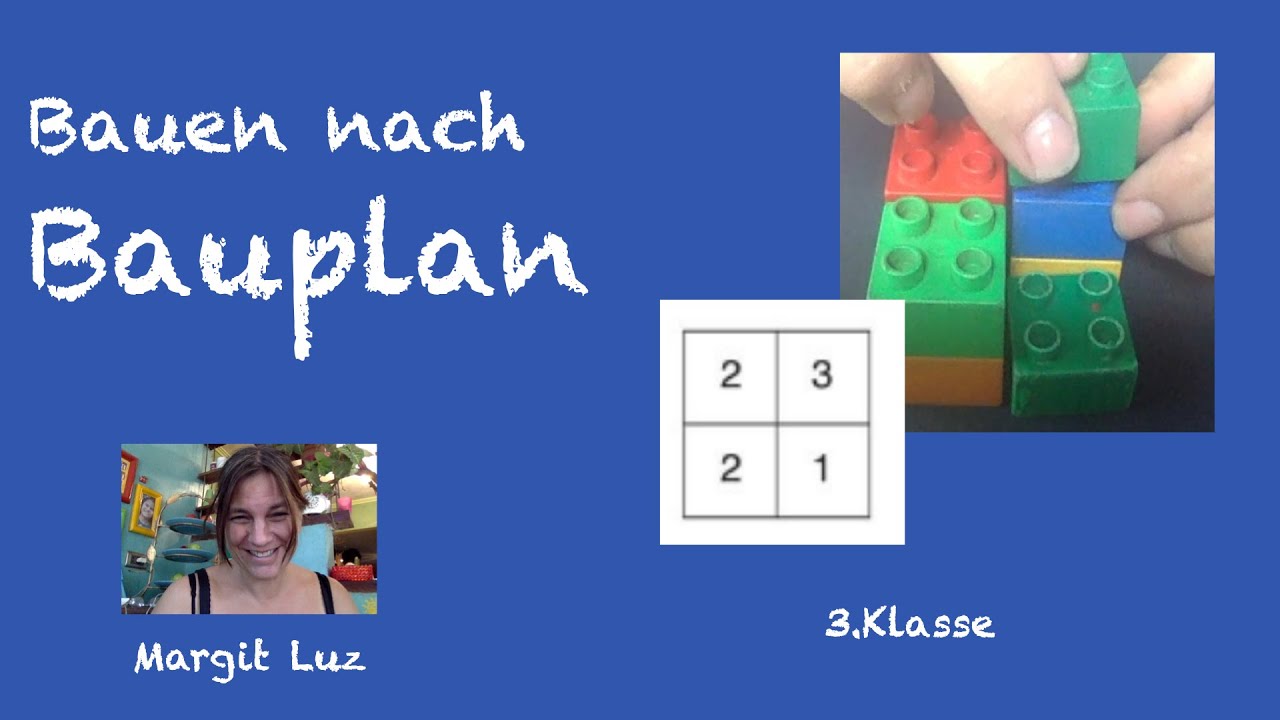 MATHE: Bauen nach Bauplan - YouTube
