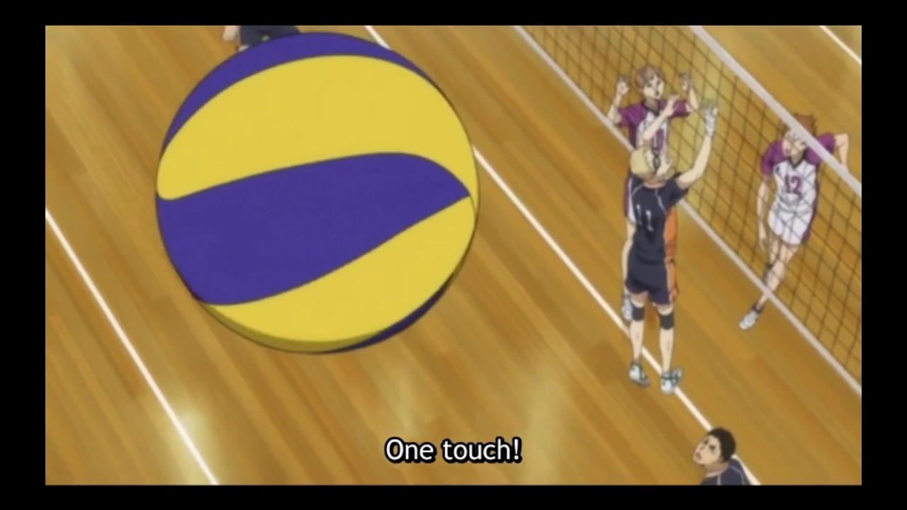Haikyu!! but it's "One Touch!!" - YouTube