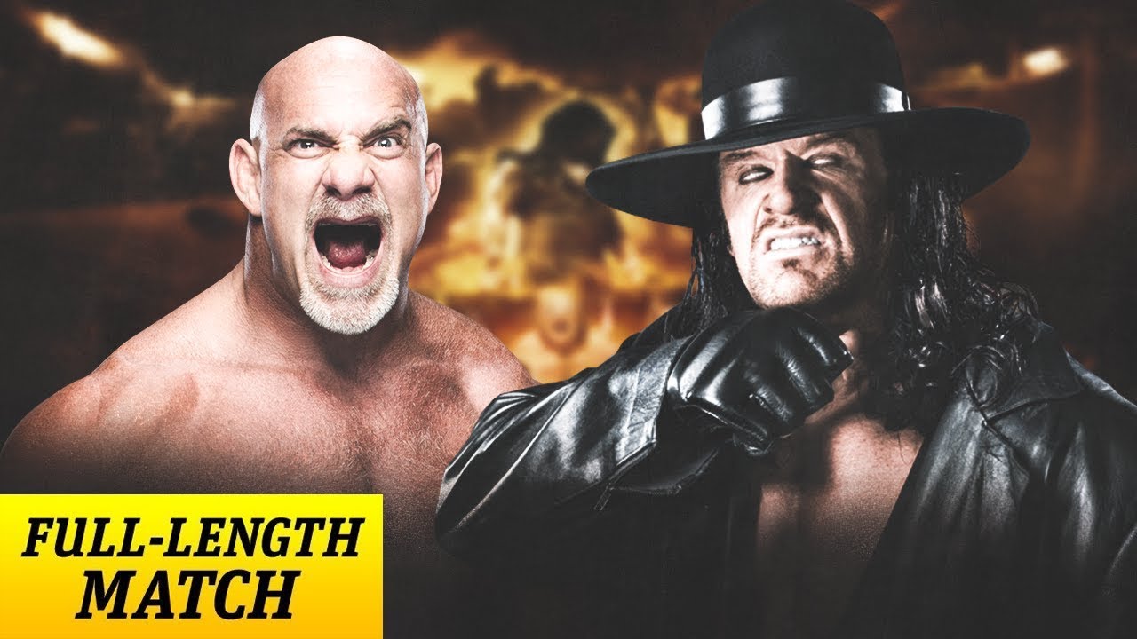FULL MATCH — The Undertaker vs. Goldberg - YouTube