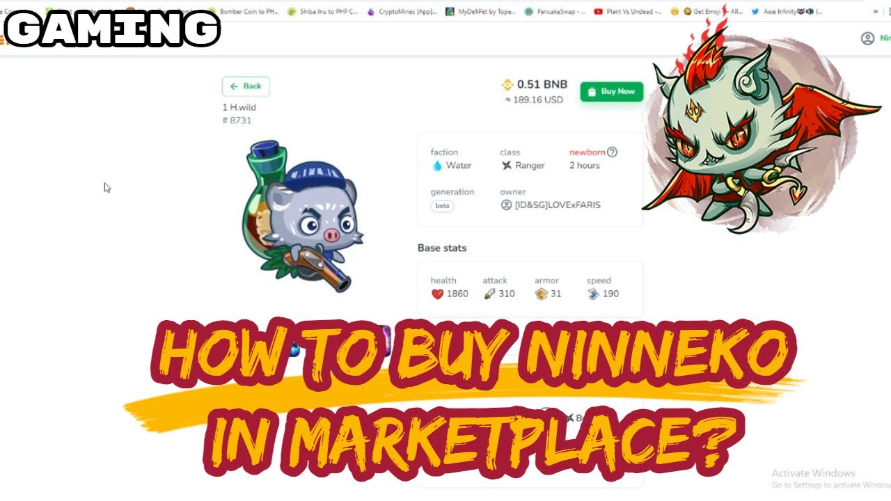 NINNEKO GUIDE | HOW TO BUY NINNEKO IN MARKETPLACE? | BEGINNER'S GUIDE ...