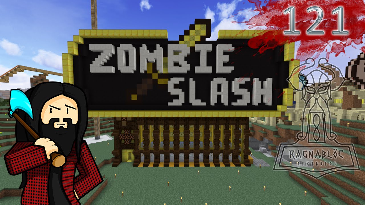 [Minecraft] Ragnablöc - #121 - Zombie Slash - YouTube