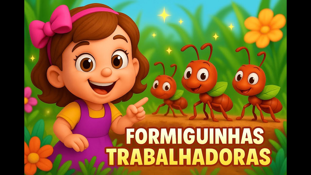 Formiguinhas Trabalhadoras 🐜 | Música Infantil Animada da Heleninha ...