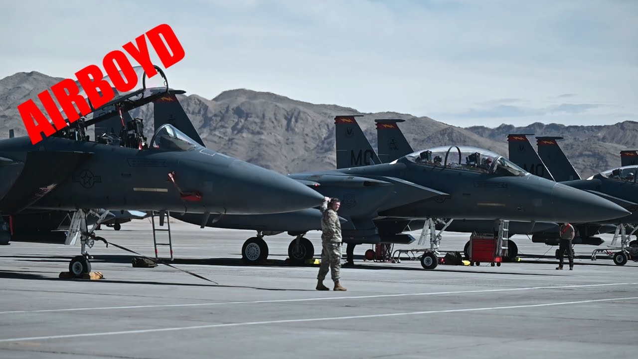 Red Flag 24-2 Ramp Operations • Nellis AFB - YouTube