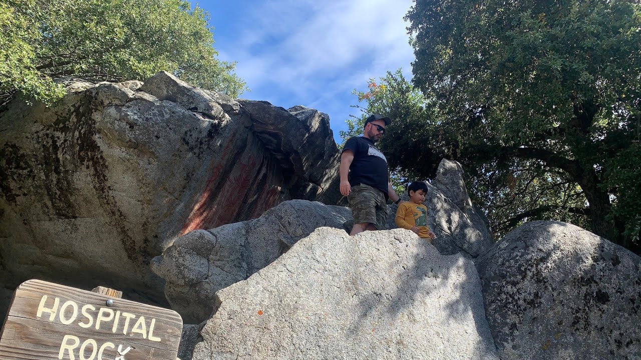 EXPLORING HOSPITAL ROCK IN A HIGH MOUNTAIN OF CALIFORNIA - YouTube