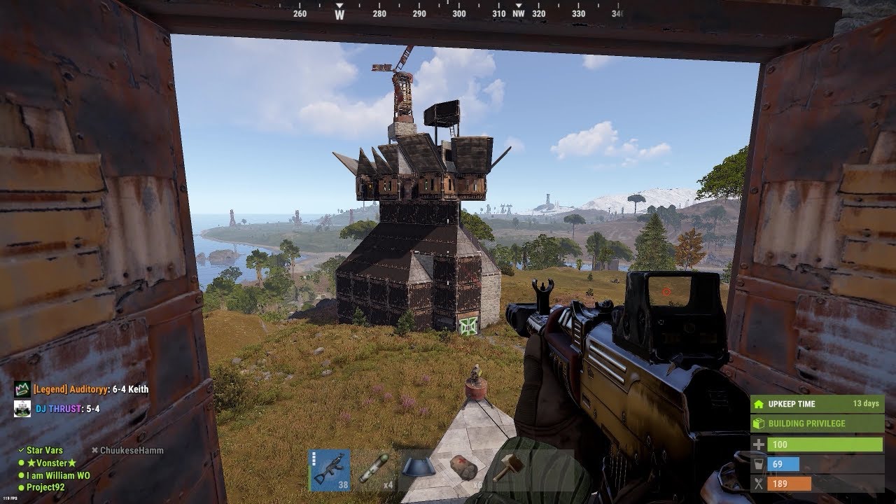 RUST - King's Landing fights back - YouTube