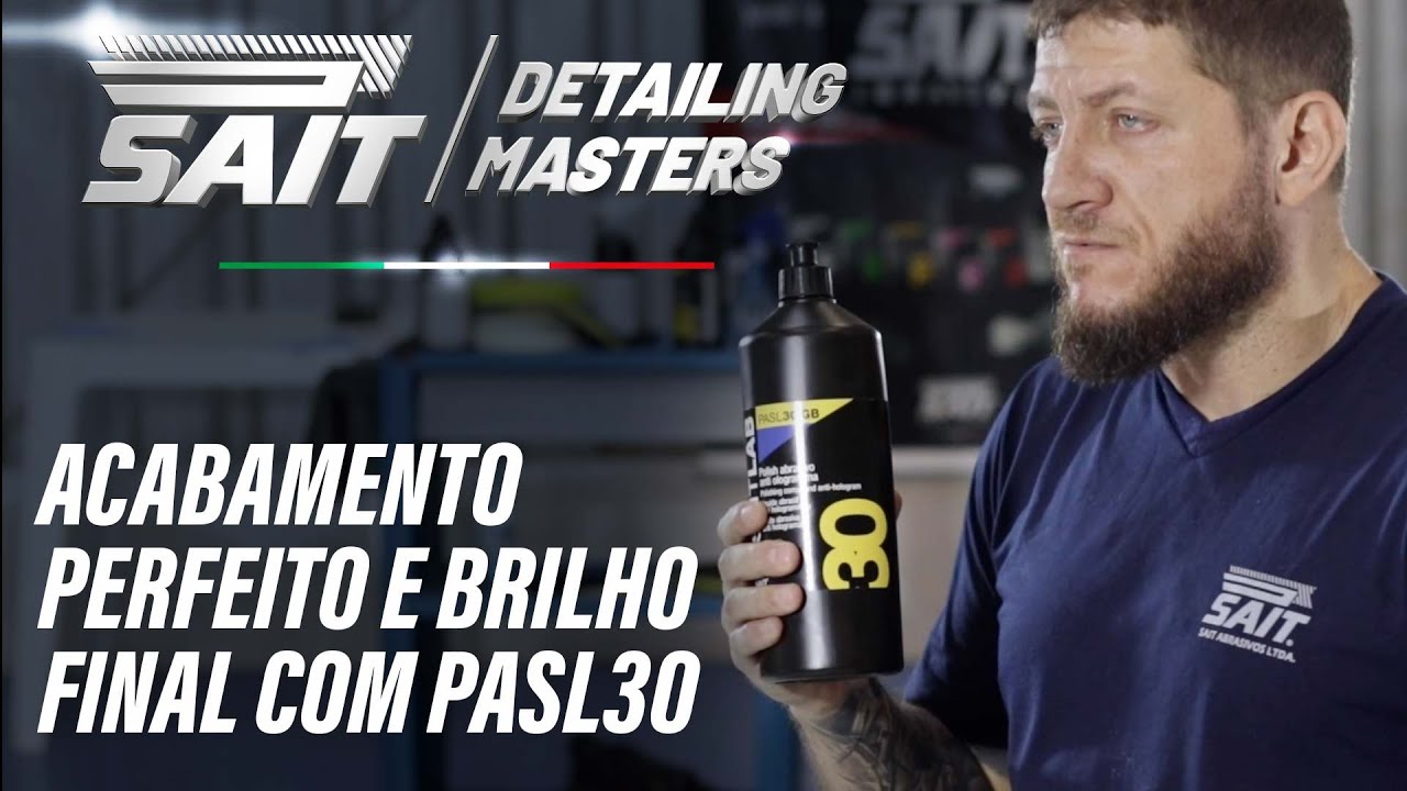 SAIT Detailing Masters 5 - Acabamento perfeito e brilho final com PASL30 - YouTube