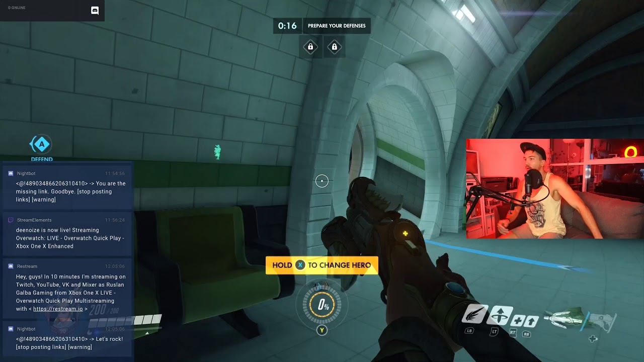 LIVE - Overwatch Quick Play - Xbox One X Enhanced - YouTube