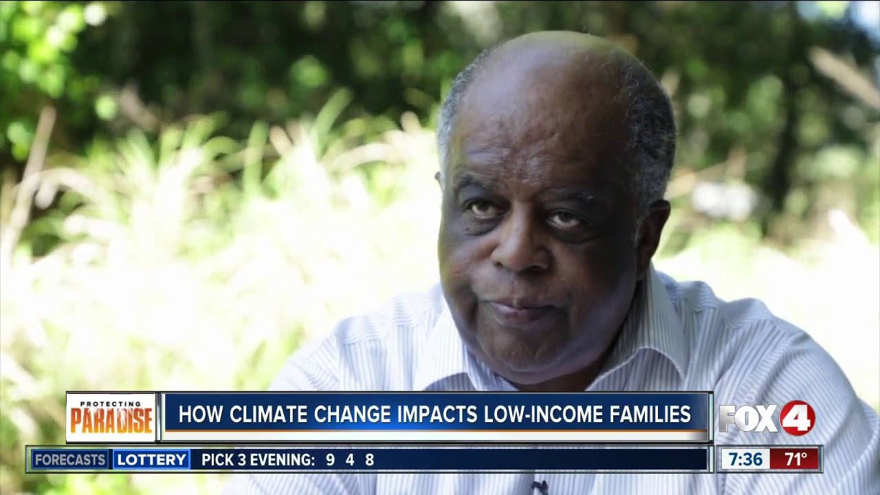 Climate change disproportionately affects low-income populations - YouTube