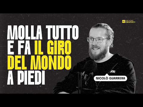 Molla il posto fisso e gira il mondo a piedi. La storia di Pieroad