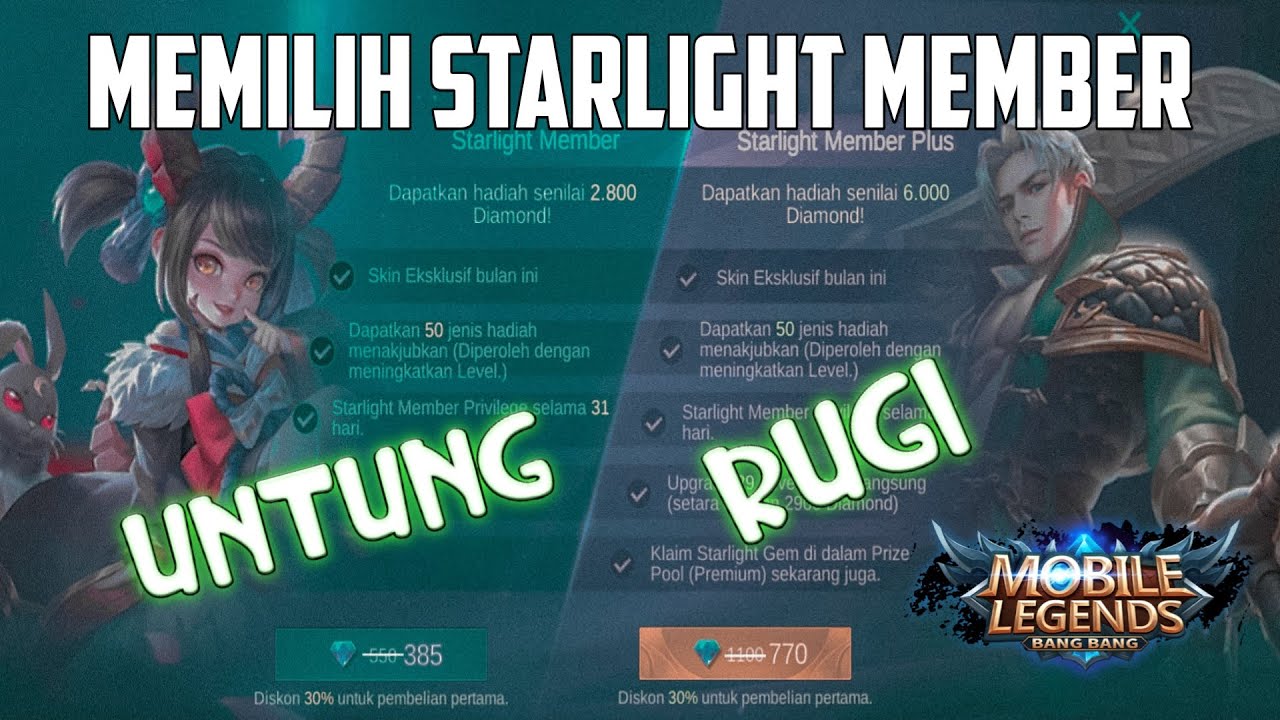 CARA MEMILIH STARLIGHT MEMBER DAN STARLIGHT MEMBER PLUS YANG BENAR ...