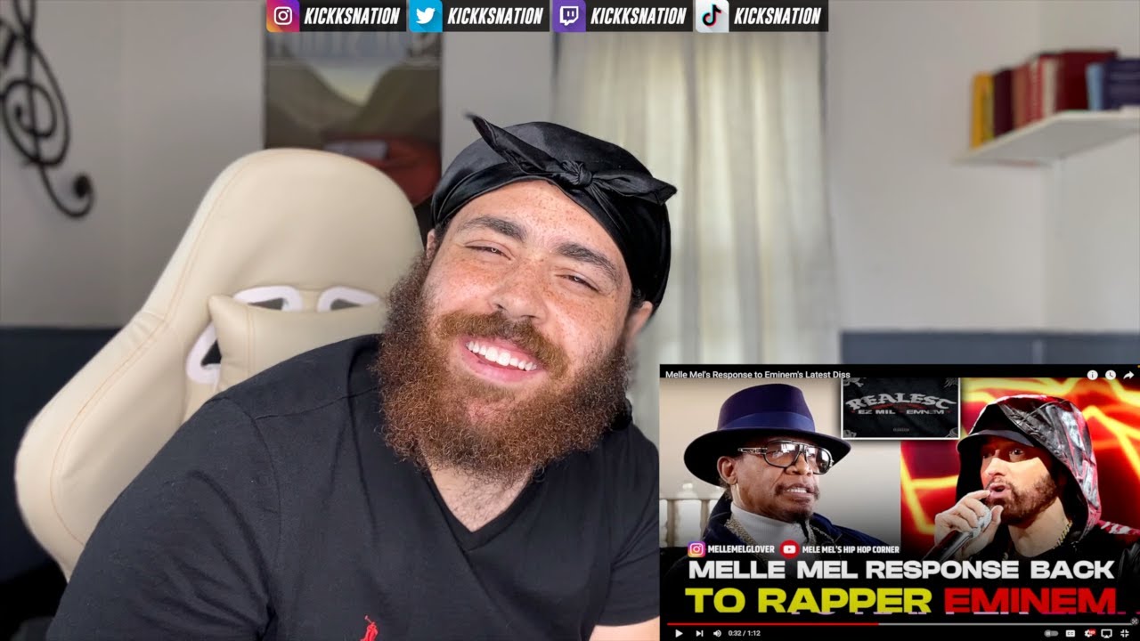 EMINEM DISS!? Melle Mel's Response to Eminem's Latest Diss REACTION ...