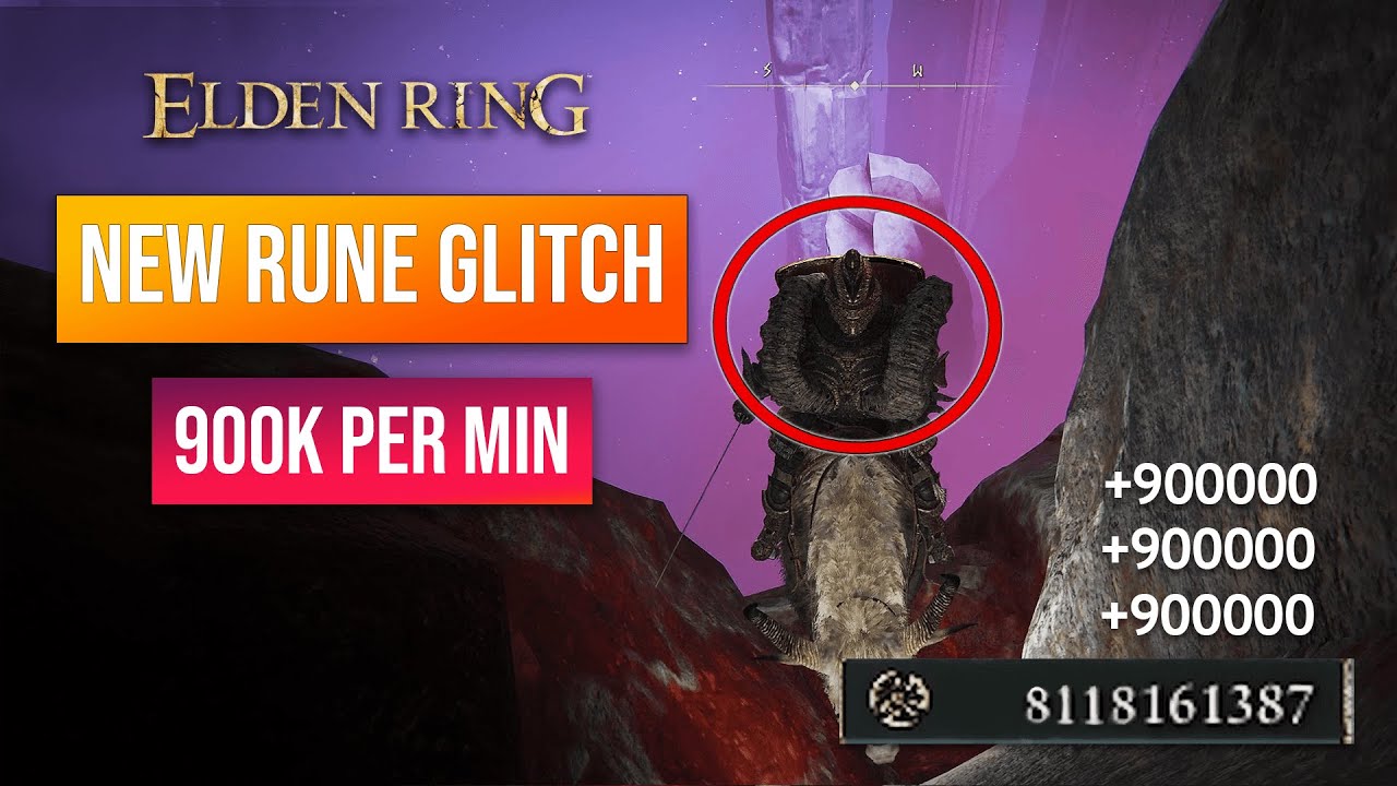 Elden Ring Rune Farm | New Rune Glitch ! 900,000,000 Runes! - YouTube