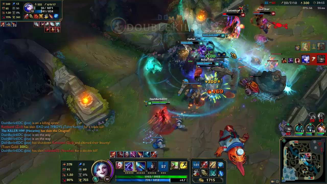 jinx team fight - YouTube