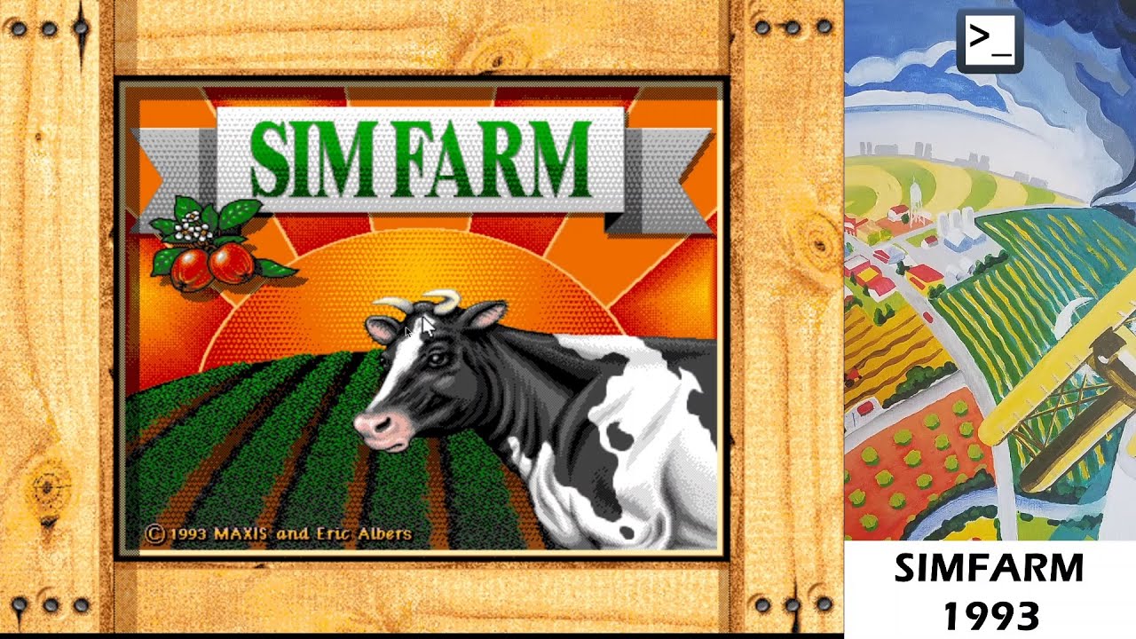 SIMFARM 1993 Just Gameplay - YouTube