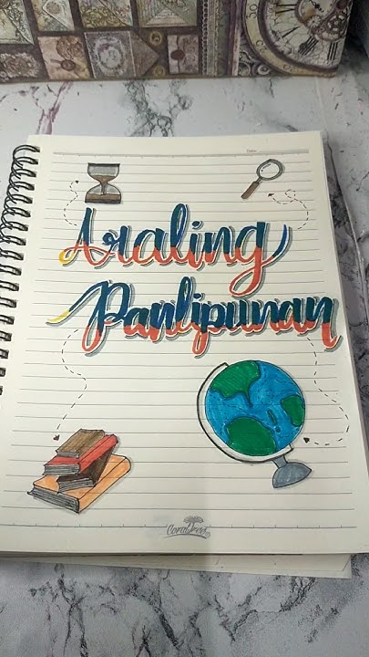 Araling Panlipunan Front Page Design | Social Studies #shorts # ...