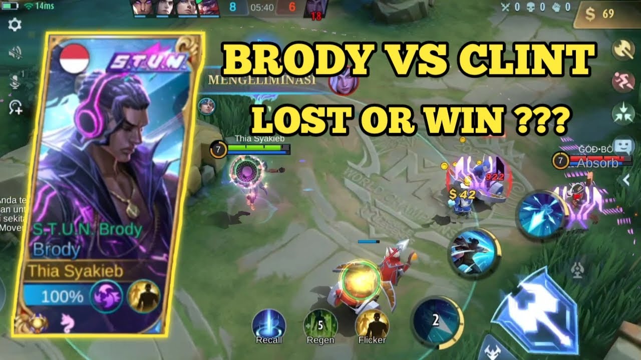 COUNTER CLINT DI GOLD LANE!! #Brody #brodypemula #gameplaybrody - YouTube