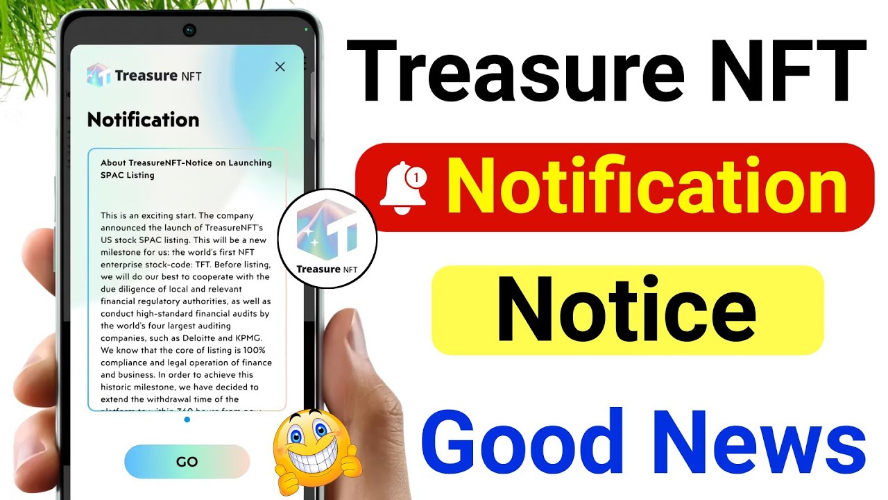 Treasure nft latest news today | treasure nft notice on launching SPAC ...