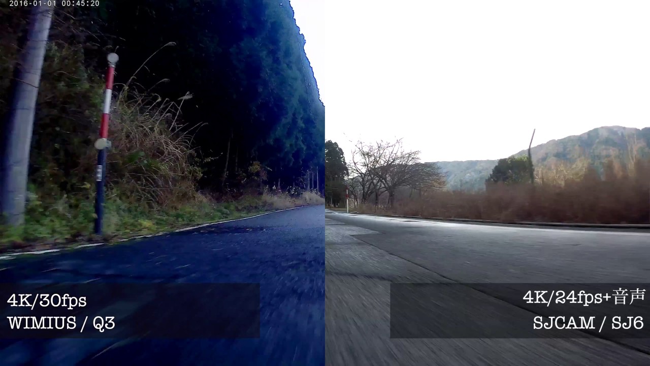 WIMIUS Q3 4Kアクションカメラ WIFI防水リモコン付き 1600万画素 01テスト録画 - YouTube