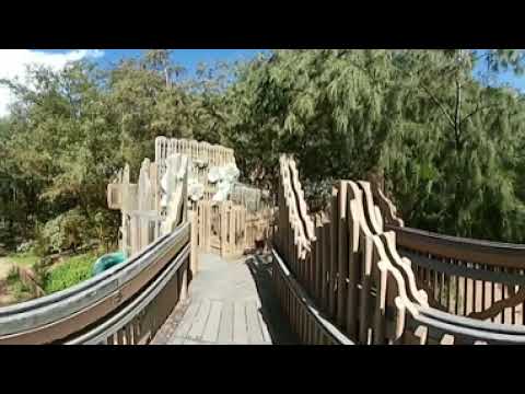 360°Lydgate Beach Kauai Kamalani playground - YouTube