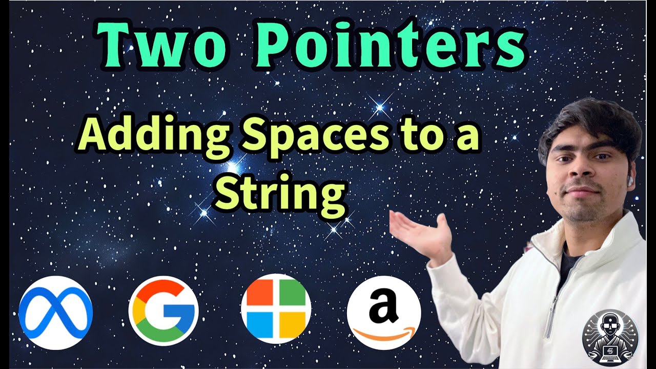 Leetcode 2109 Adding Spaces To A String Python Solution Explained