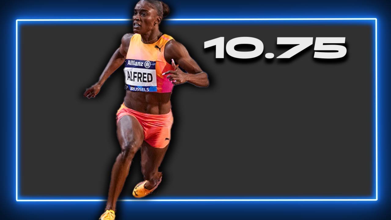 Julien Alfred Record Run in Athletics 2025 Stockholm Diamond League ...