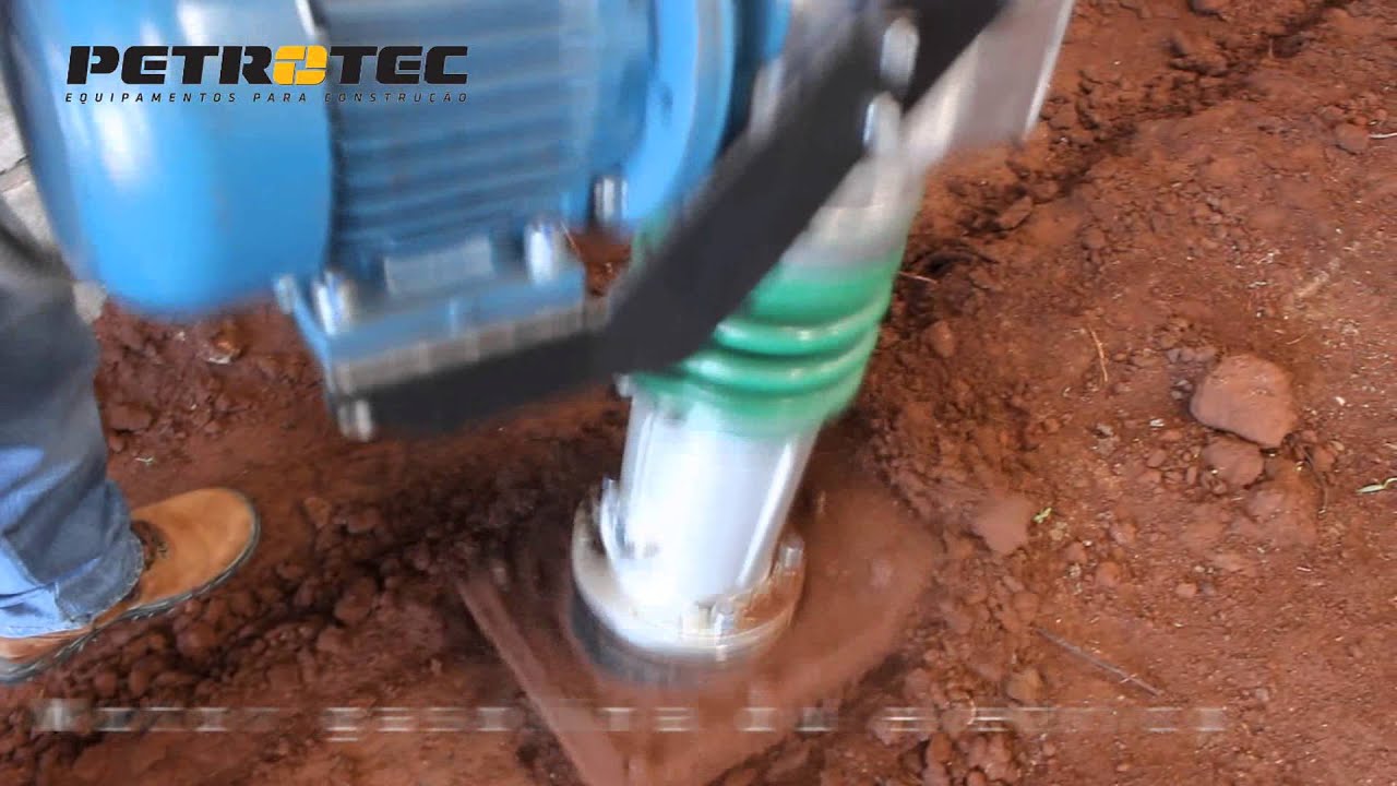 Compactador de Solo SP 55 Elétrico Tipo Sapo | Petrotec Equipamentos ...