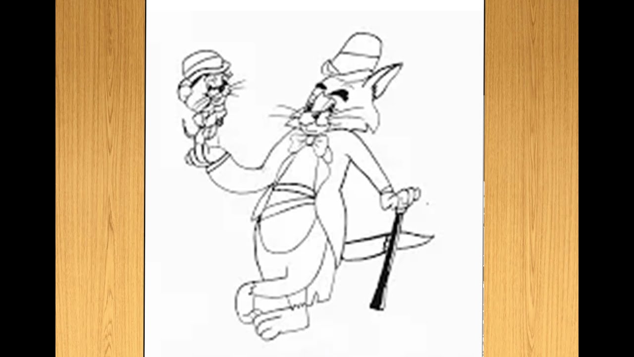 The Easiest And BEST Way To Draw Tom Catching Jerry With His Hand - YouTube