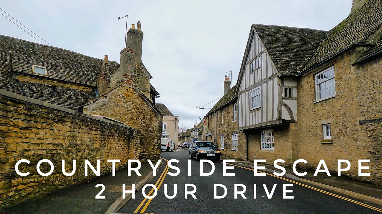 2 Hour Drive | Motorway Drive | Countryside Drive | Scenic Drive ...