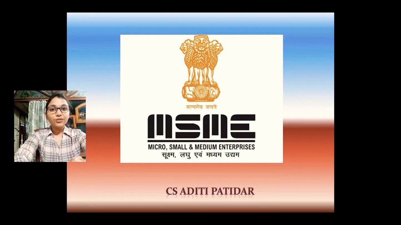 Everything about MSME #UDYOG AADHAR Certificate - YouTube