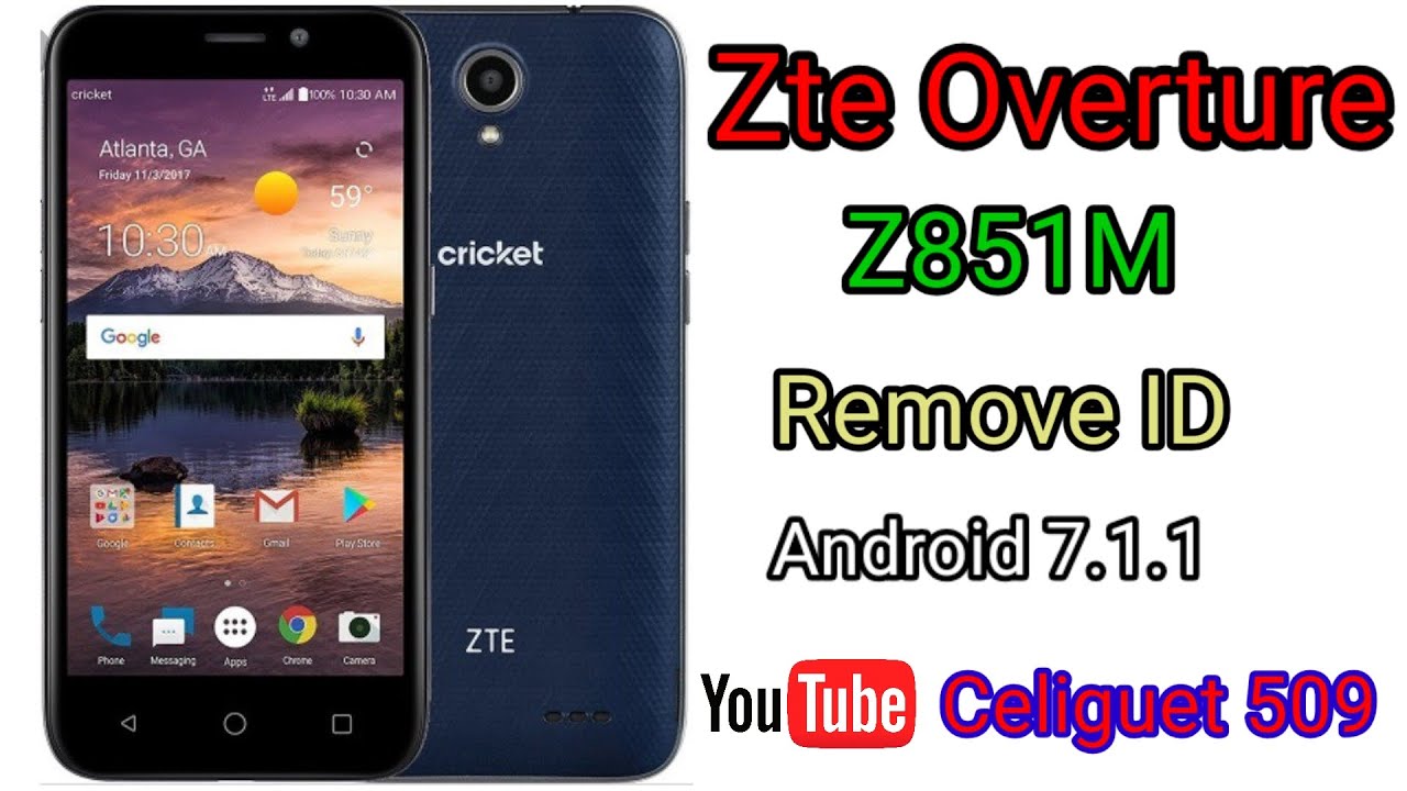 ZTE Z851M FRP Bypass Method - No PC Required (Android 7.1.1)" - YouTube