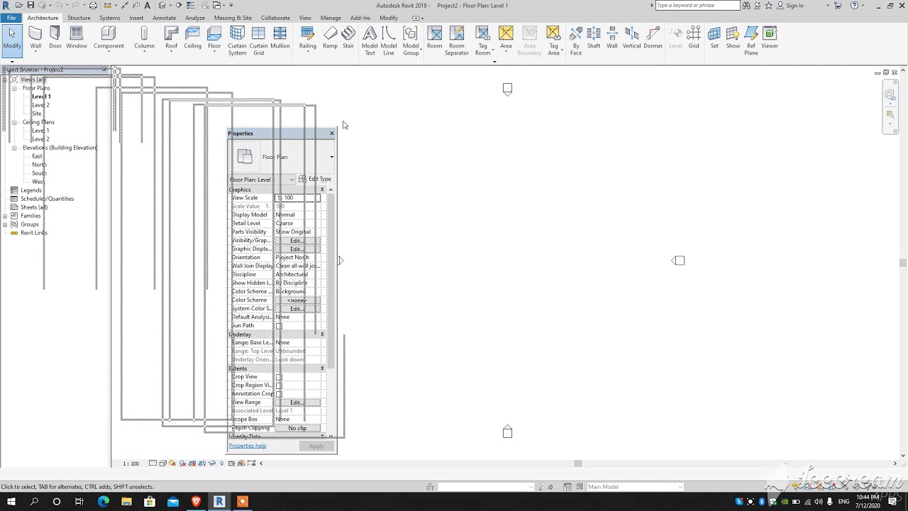 Revit - Interface 1 - YouTube