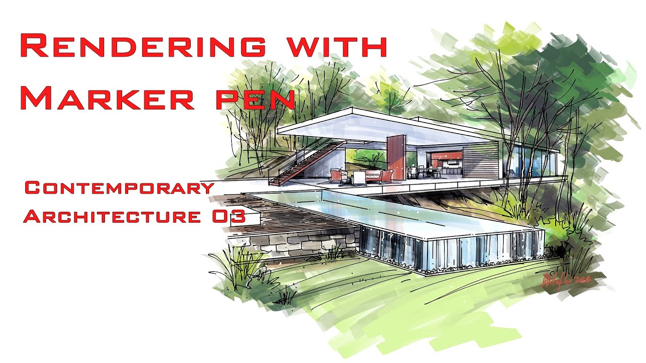 Architectural Concept Renderings