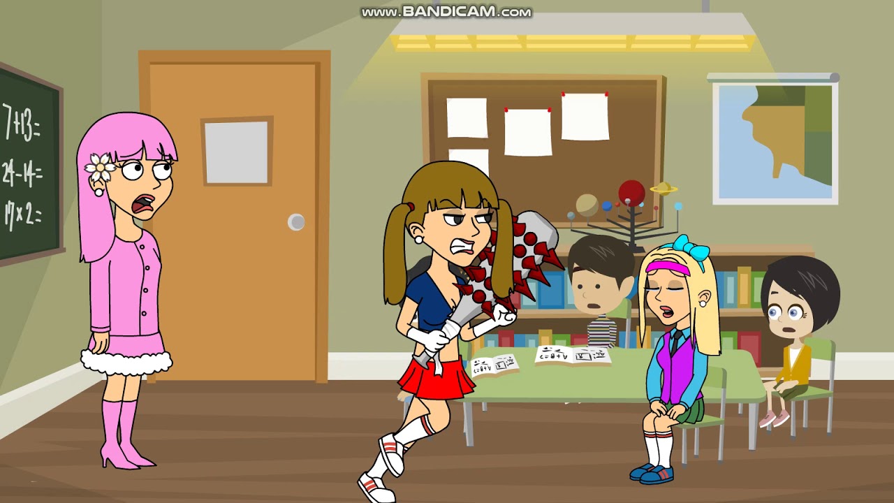 Stephanie Severely Injures Natalie at Her School/Grounded - YouTube