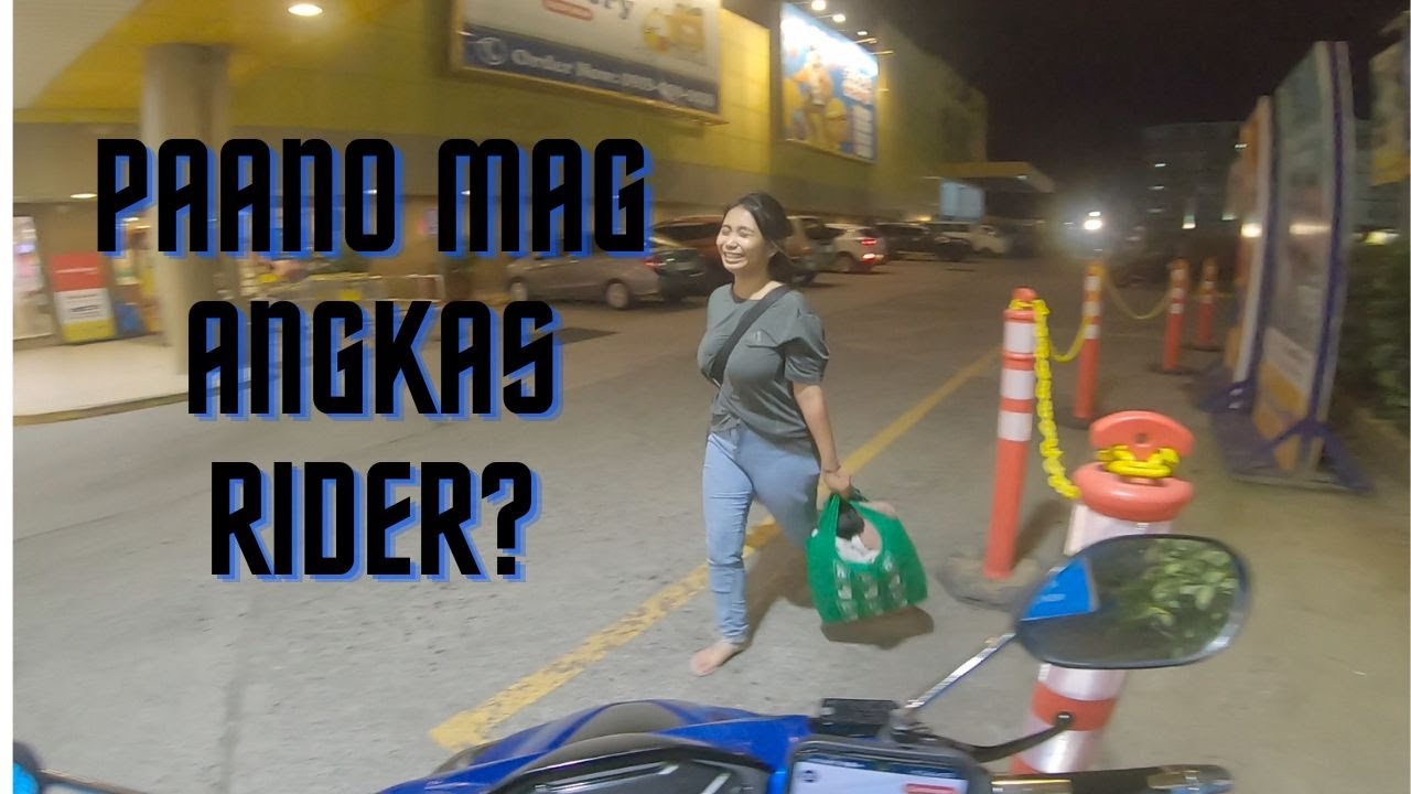 Paano mag angkas Rider - YouTube