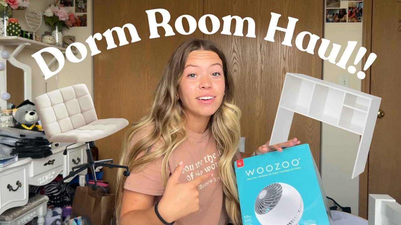 what i got for my dorm room!! - YouTube
